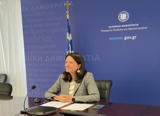 ΥΠΟΥΡΓΕΙΟ ΠΑΙΔΕΙΑΣ ΘΡΗΣΚΕΥΜΑΤΩΝ & ΑΘΛΗΤΙΣΜΟΥ - 26-04-23 Νίκη Κεραμέως ...
